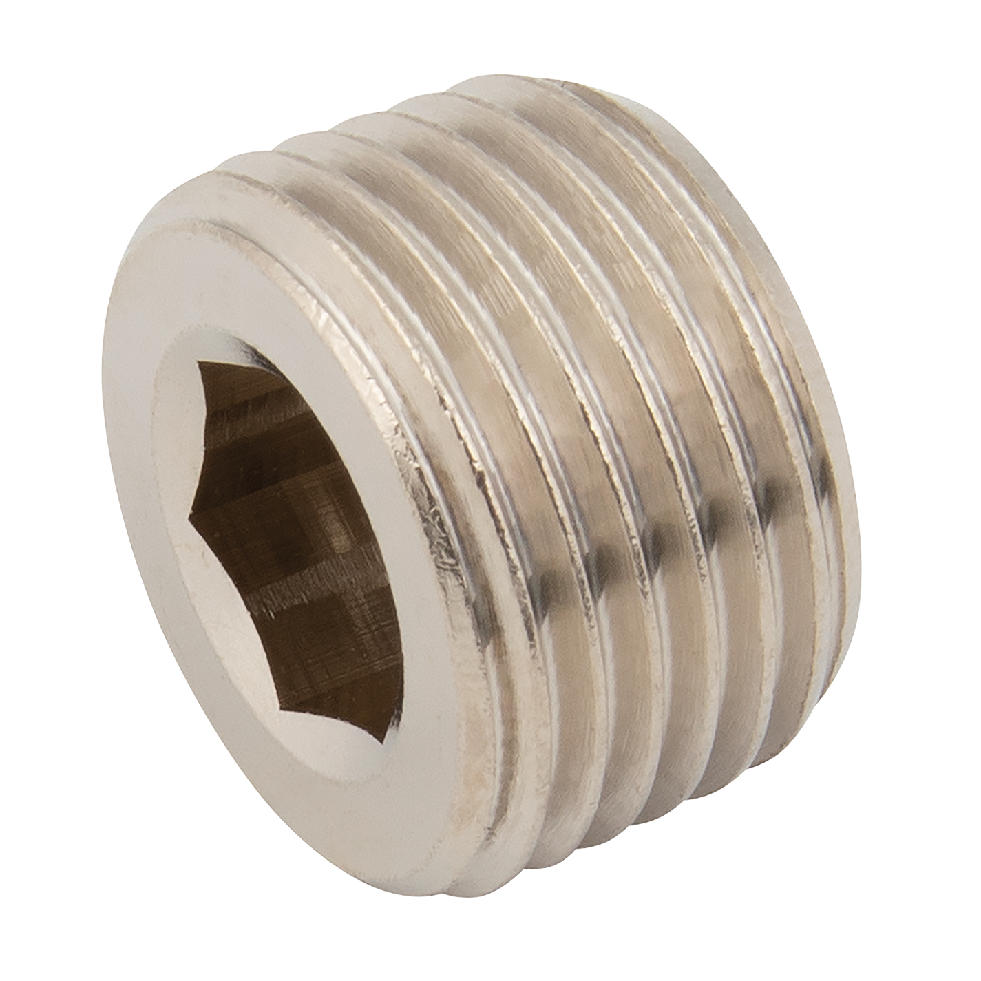 Nickel Plated Brass BSPT Male Plugs | Buy Online